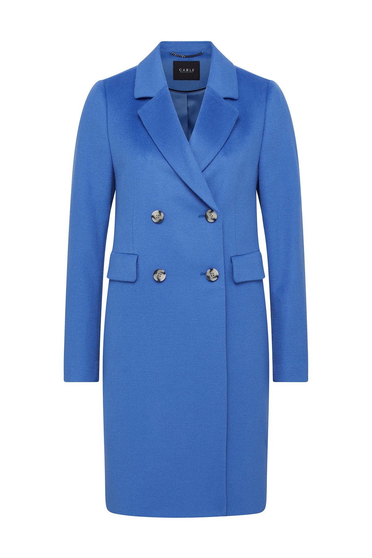 Windsor Wool Coat - Sky Blue – Cable Melbourne
